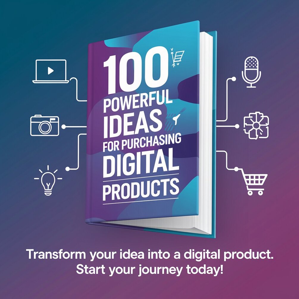 Discover 100 Innovative Digital Product Ideas and Start Your Successful ...