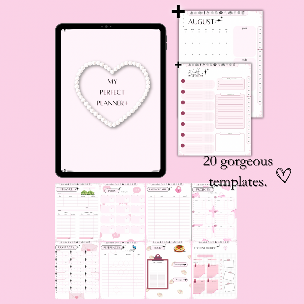 The Perfect Planner Plus