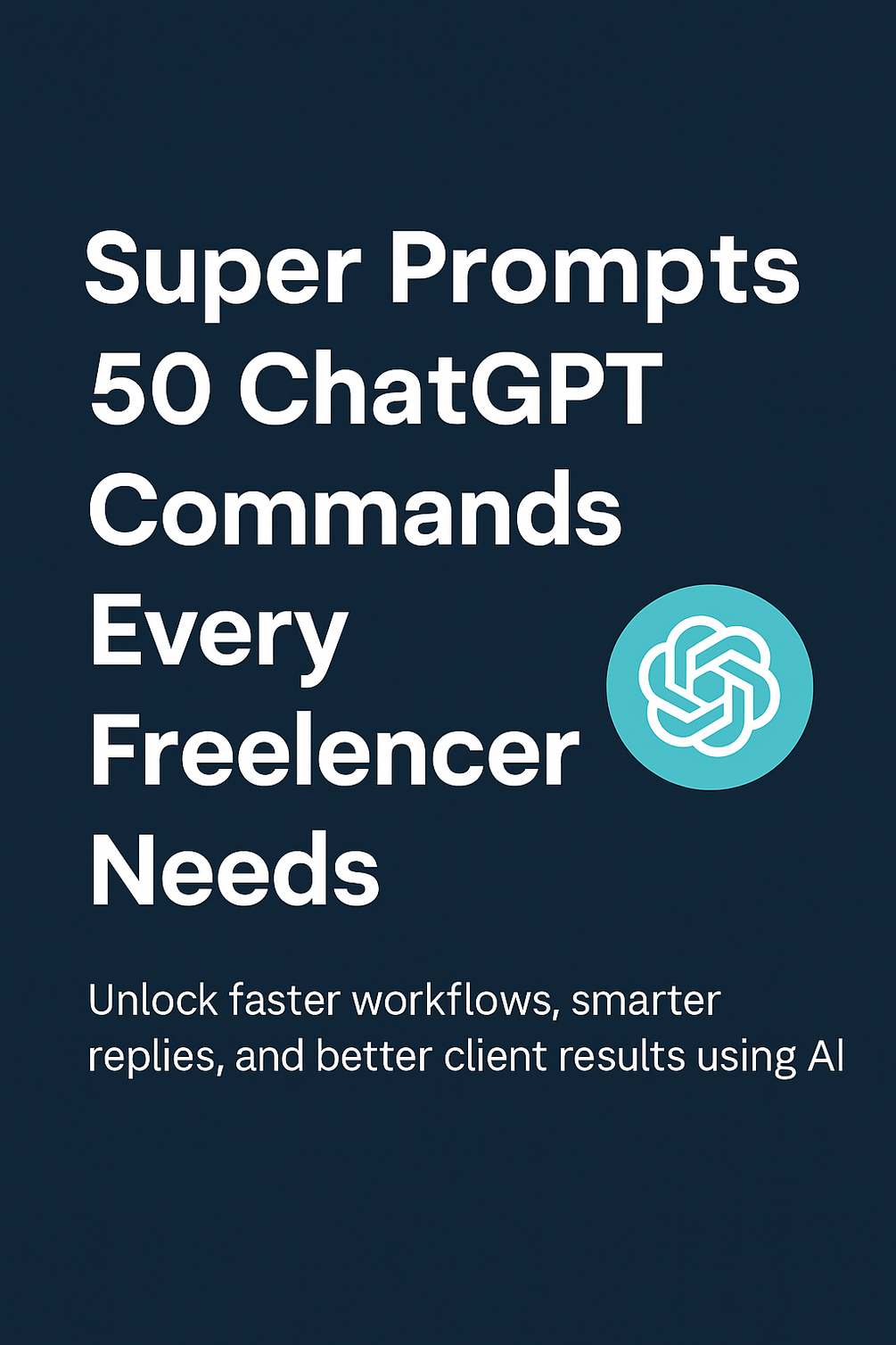 Super Prompts: 50 ChatGPT Commands Every Freelancer Needs