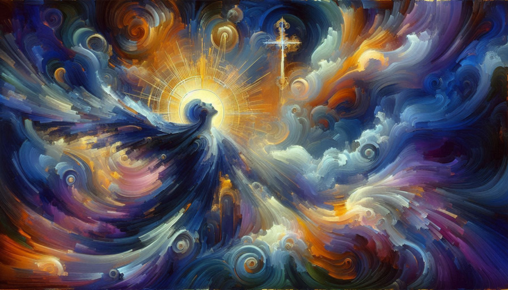 Divine Digital Creations: Stunning Art Images of God 🎨 🙏