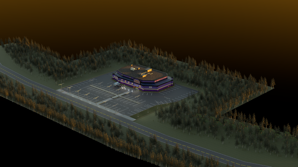 Fredbears Family Diner Outside (Small Release)