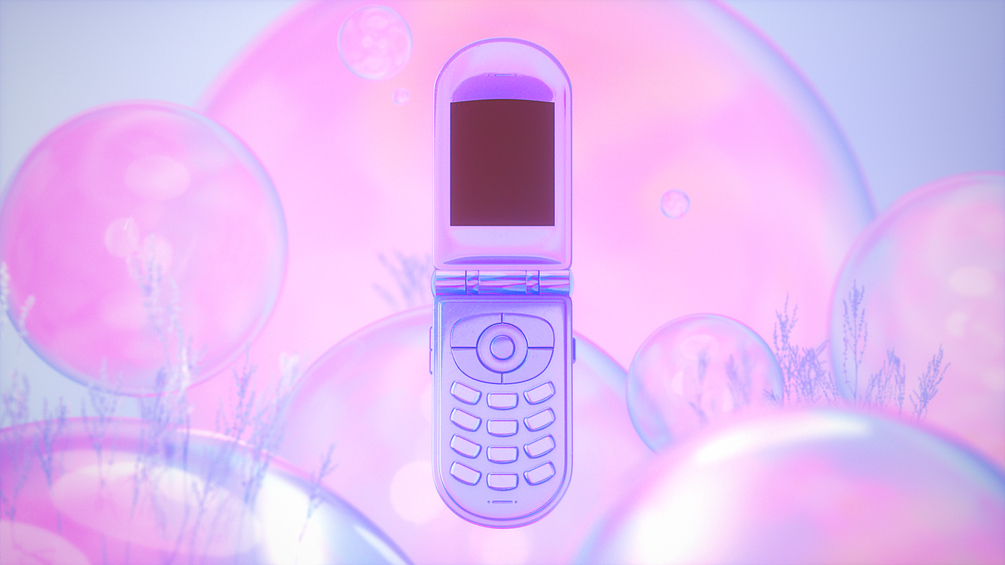 Flip Cell Phone (Y2K)