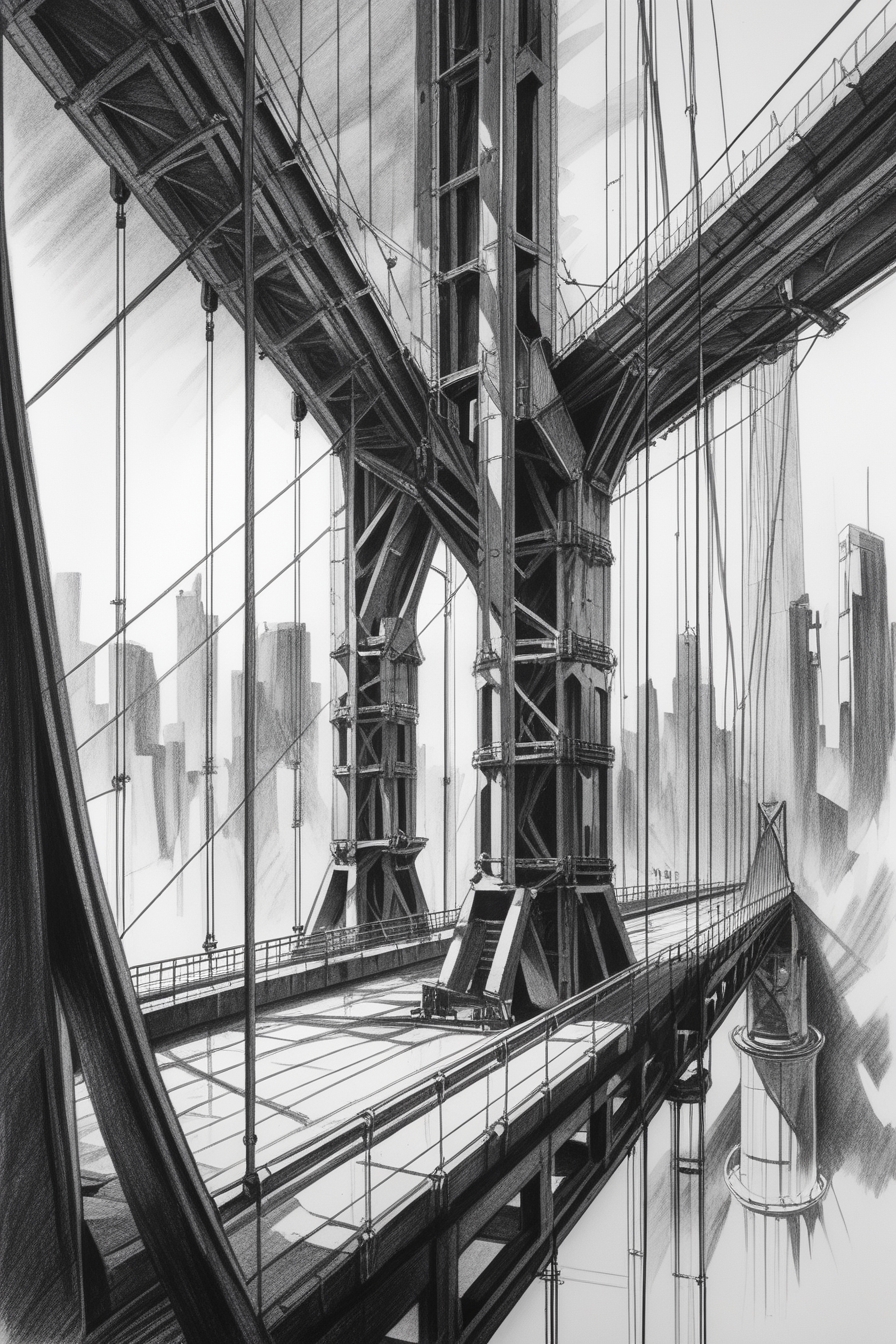 Architectural Wonders in Pencil: A Masterpiece Series