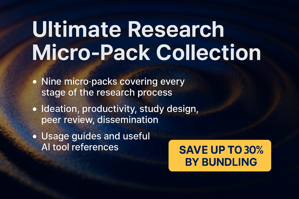 Ultimate Research Micro-Pack Collection
