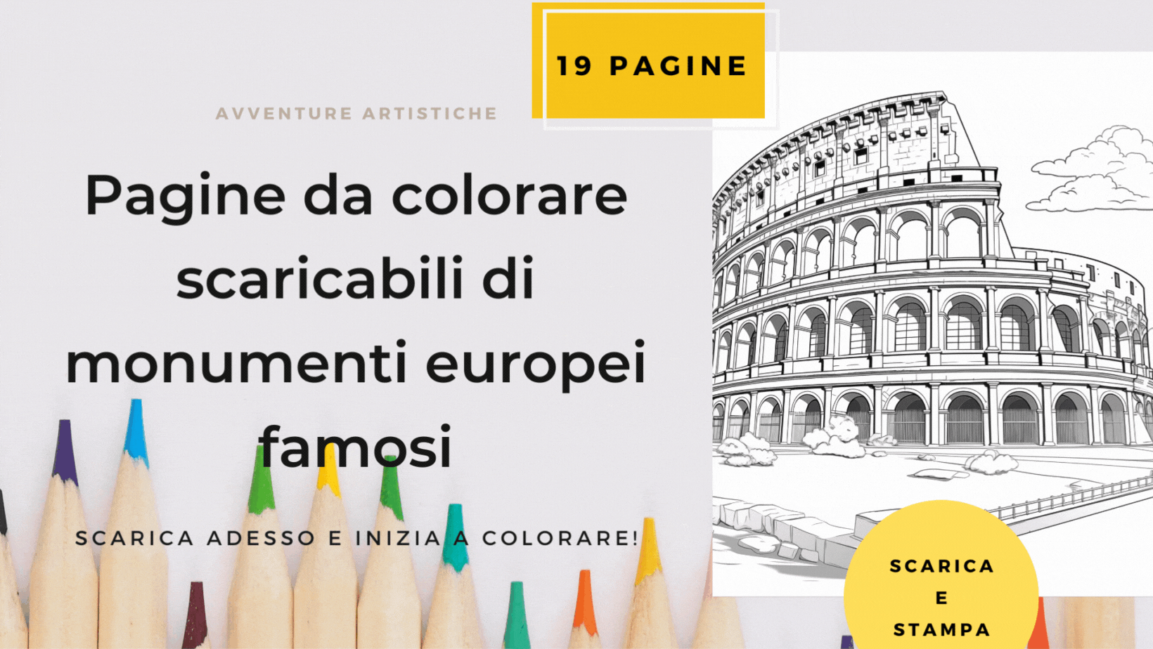 Pagine Da Colorare Di Monumenti Europei Famosi