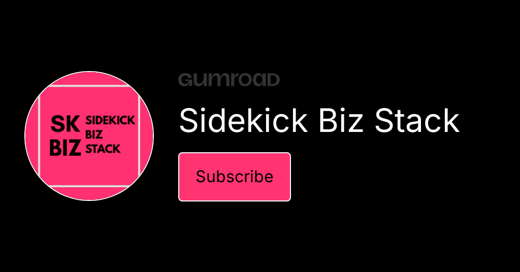 Sidekick Biz Stack