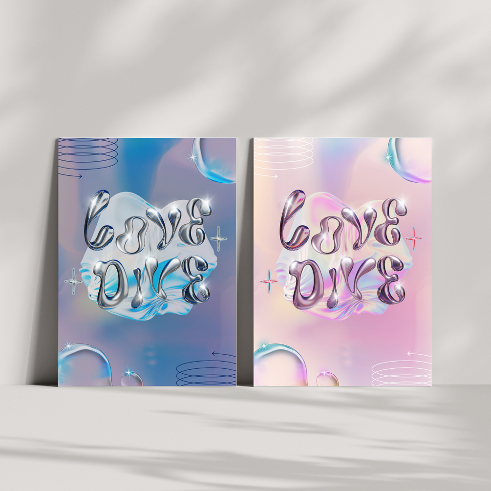 Love Dive - Blue and Pink Collection