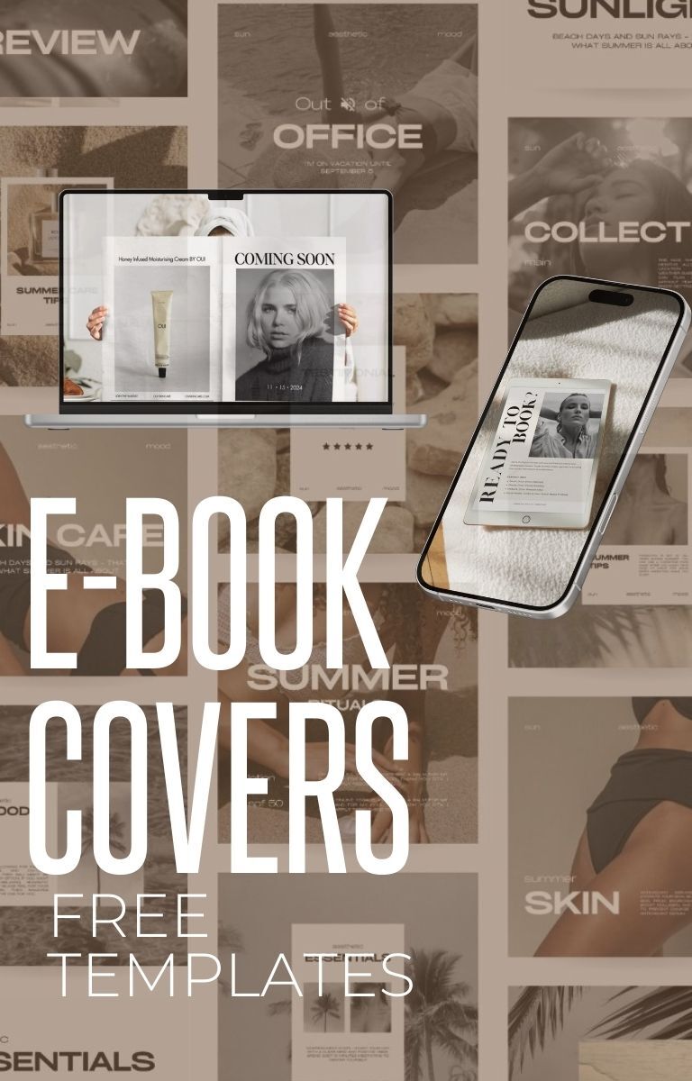 FREE E-BOOK COVER TEMPLATES