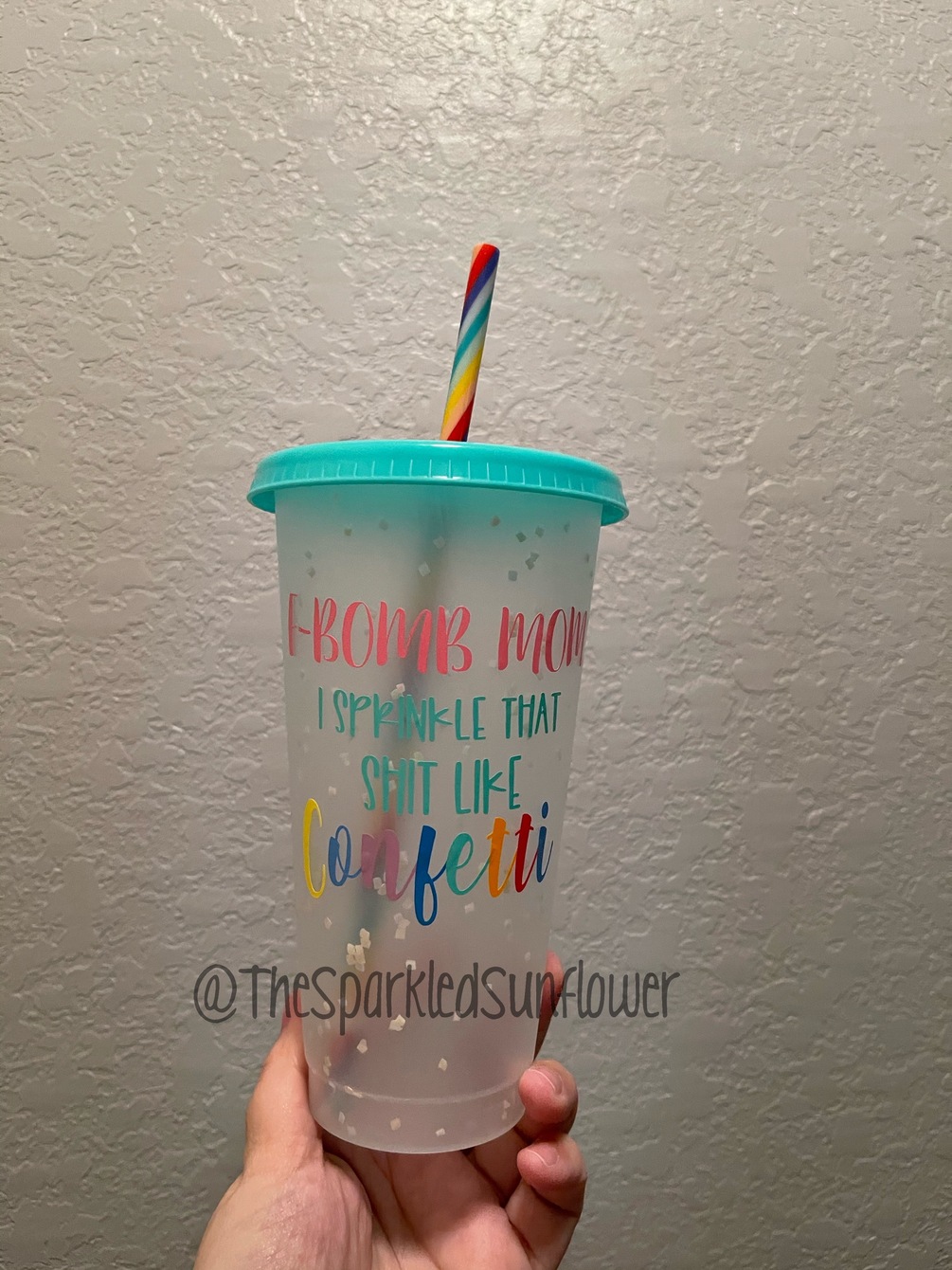 F-Bomb Confetti Tumbler