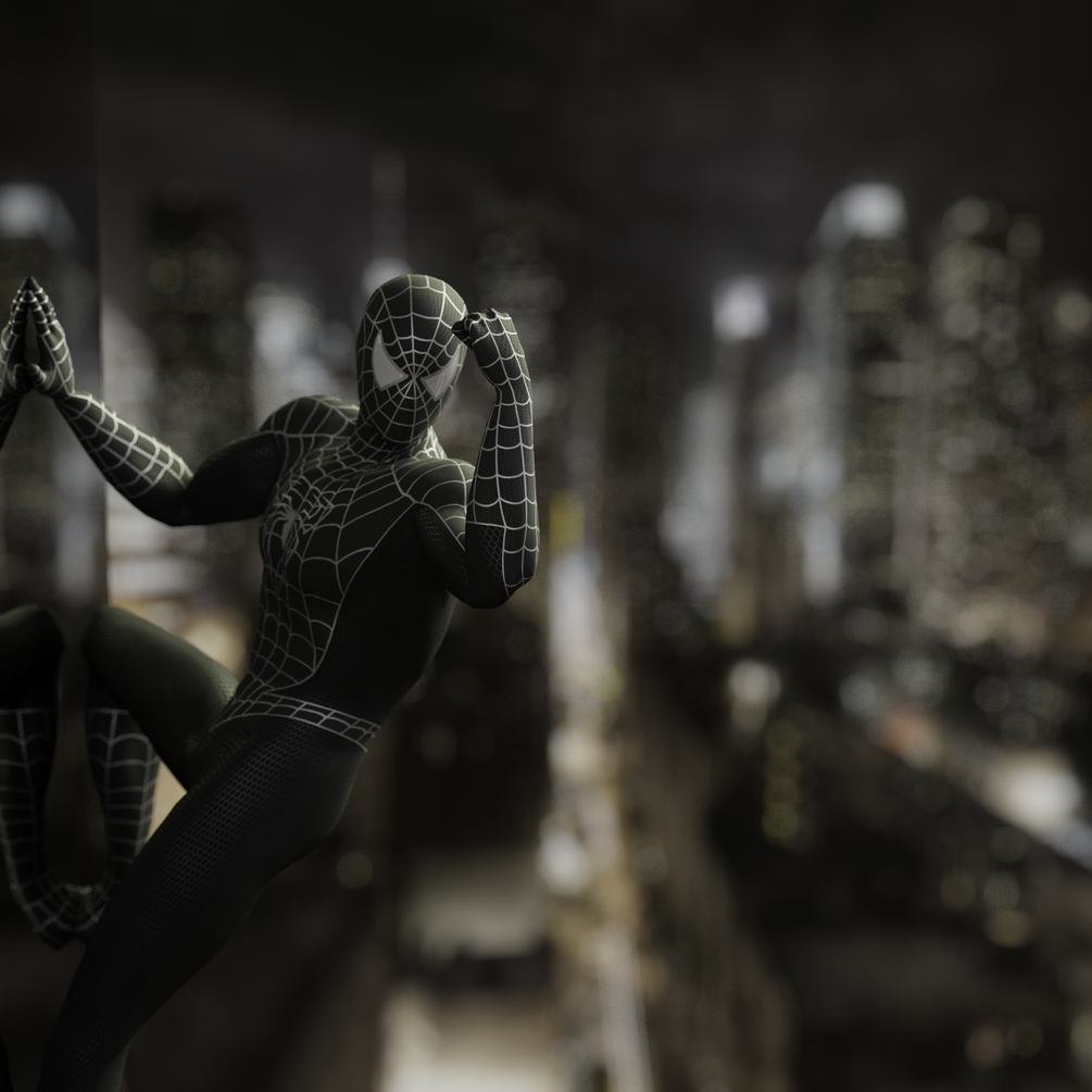 Raimi Symbiote Suit - Public Quest Spider-Lair Base