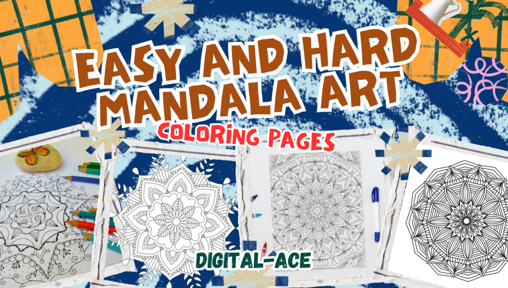 Mandala Pattern Coloring Pages: Perfect for stress relief and ...
