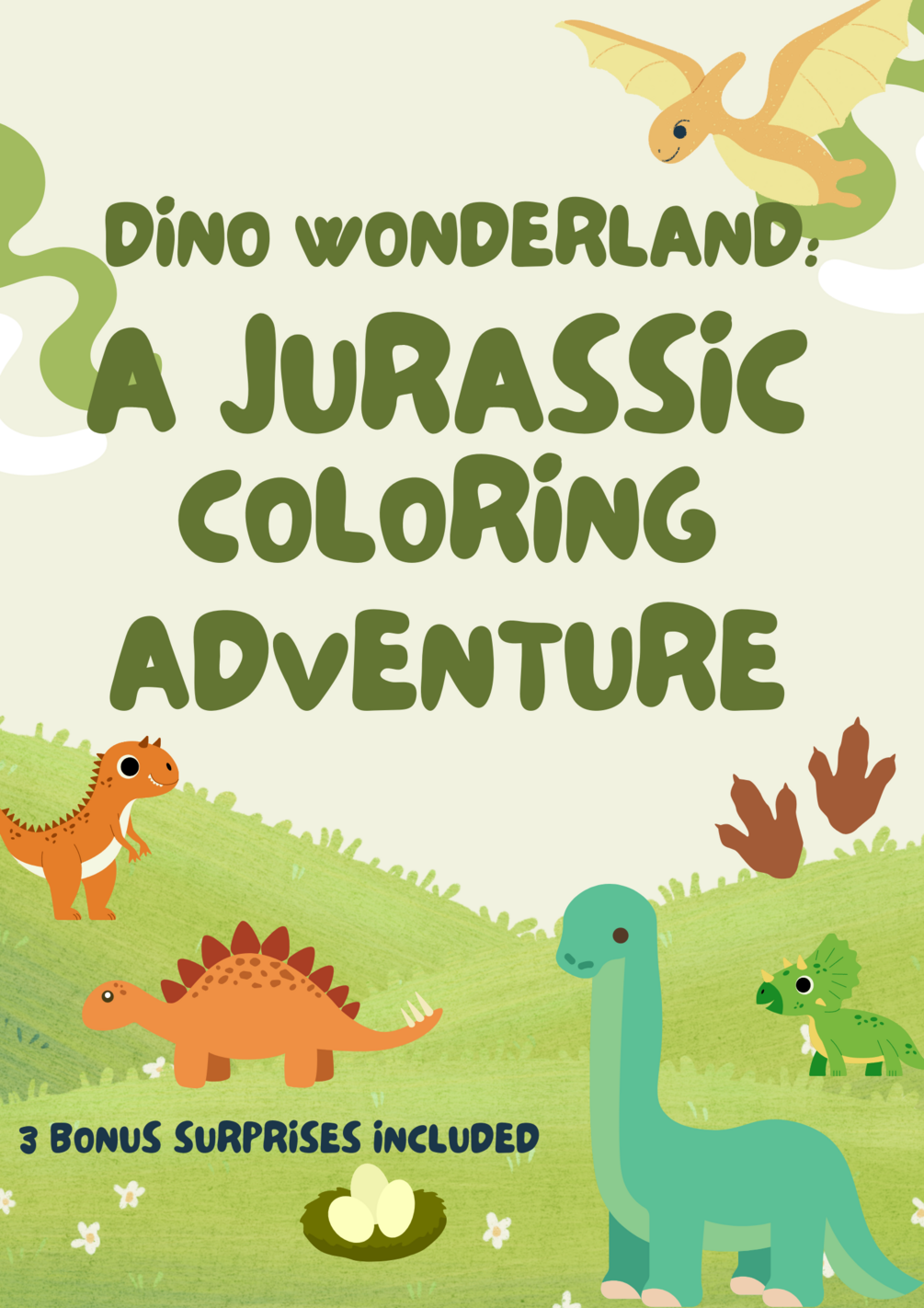 Dinosaur Coloring Busy Book