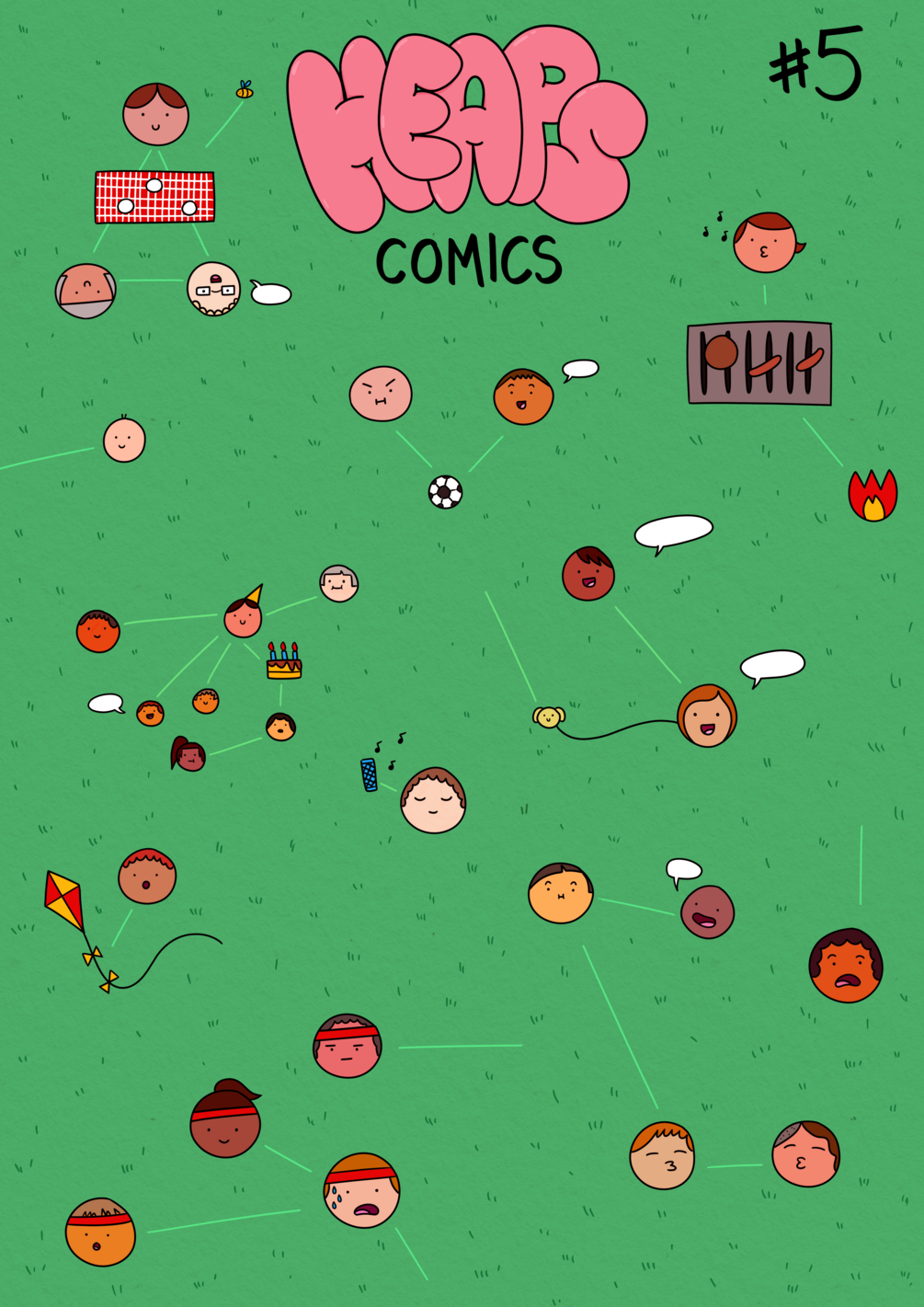 Heaps Comics Issue #5 - Digital Edition