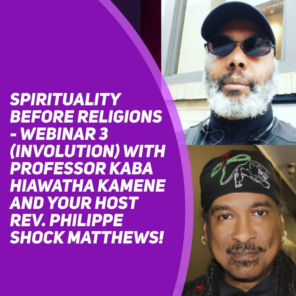 Bonus Offers - Spirituality Before Religions Webinar 3 - INVOLUTION