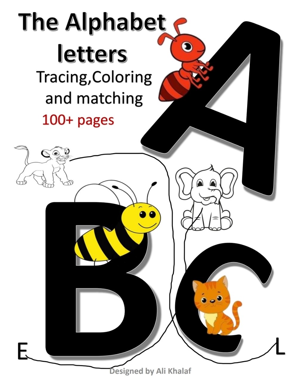 "The Alphabet Adventure: Tracing, Coloring, and Matching Fun for Kids ...