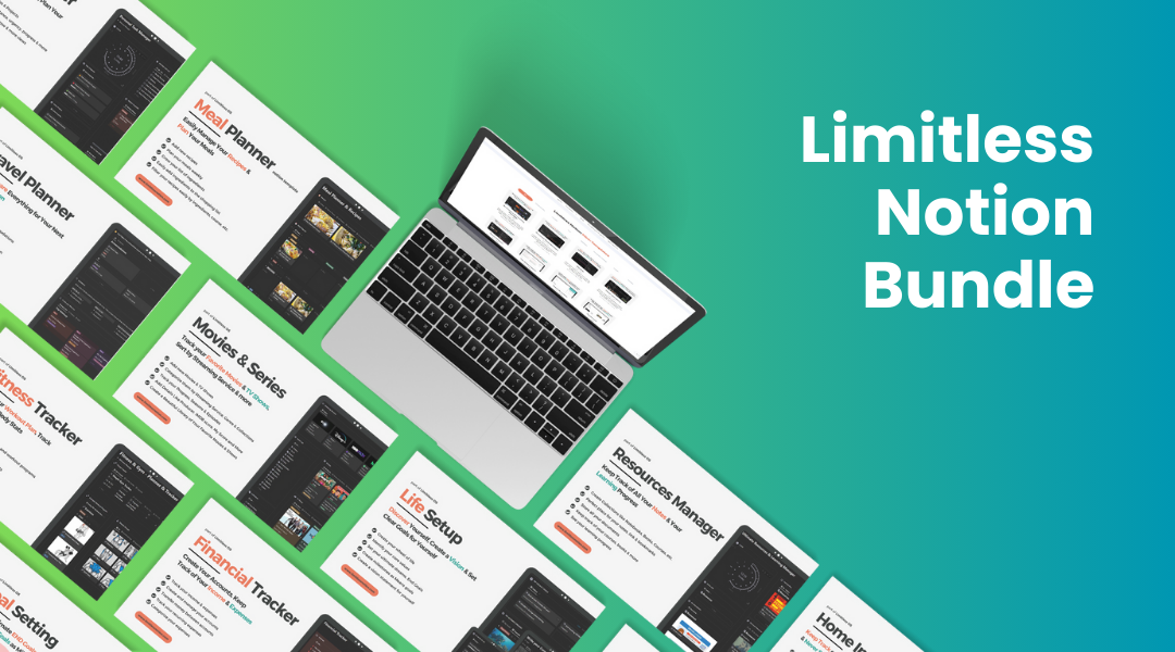 Limitless Notion Bundle: Your ultimate toolkit for maximizing efficiency - Daniel Marthi