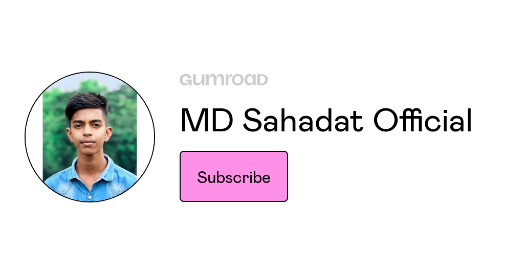 MD Sahadat Official
