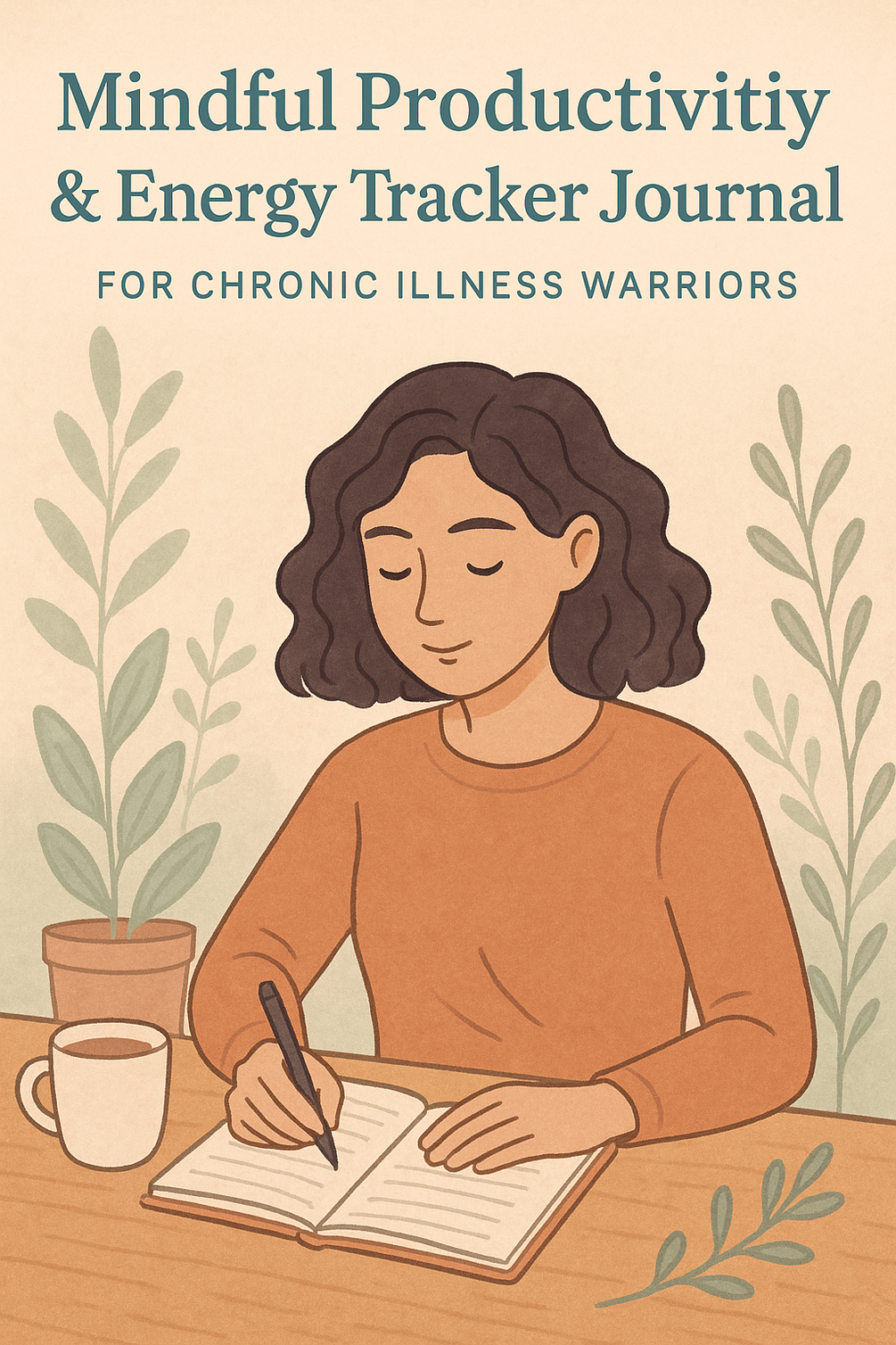 Mindful Productivity & Energy Tracker Journal