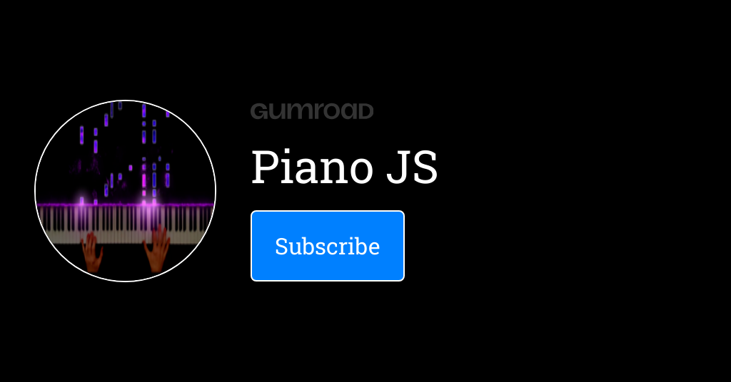Piano JS