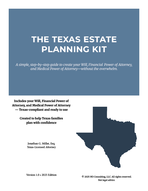 Easy Texas Estate Planning Kit
