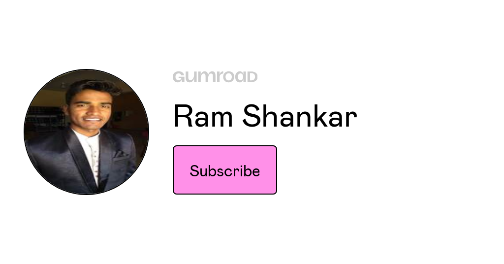 Ram Shankar