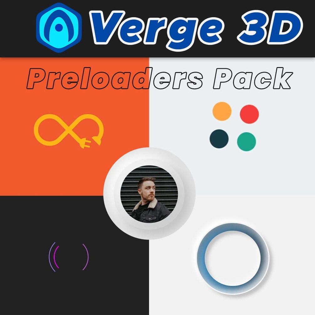 Verge 3d preloader's pack