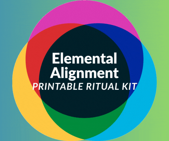Elemental Alignment · Printable Ritual Kit