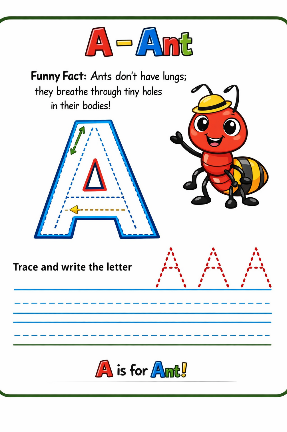 Funny Animals A–Z Alphabet Activity Book for Kids
