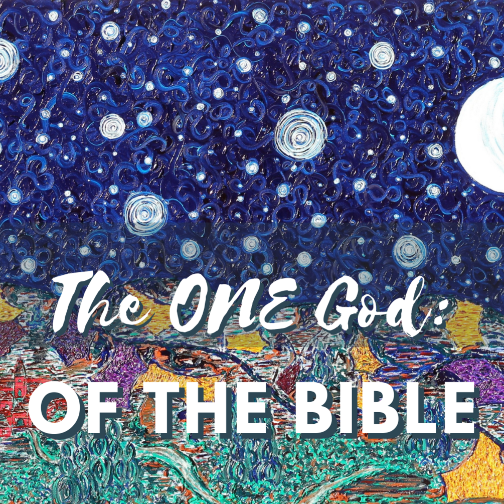 The ONE God - Sermon Series & Graphics