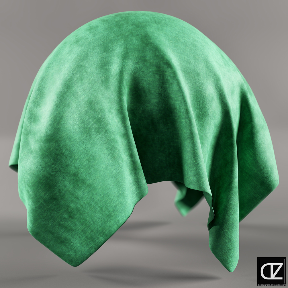 PBR - FABRIC LIKE VELVET, SIMILAR - 4K MATERIAL