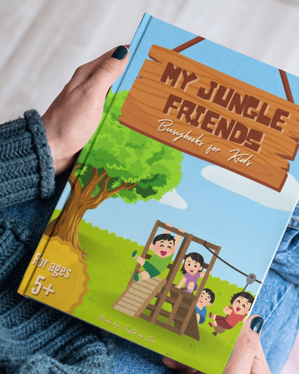 Busybook For Kids: My Jungle friends