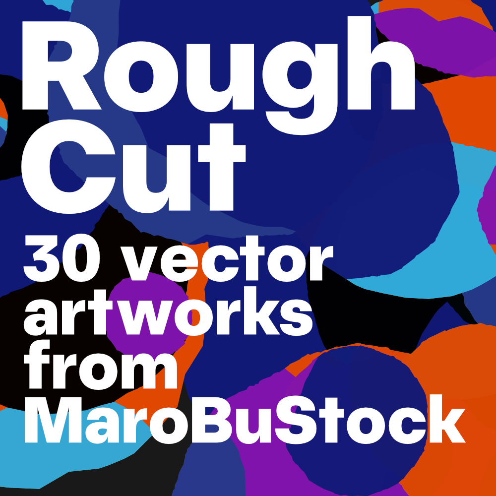 Rough Cut Vector Graphic Patterns