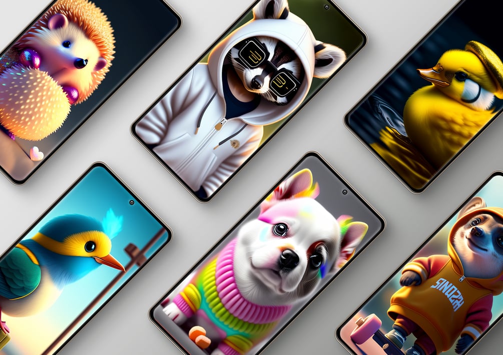 Cute Animals - Wallpaper collection