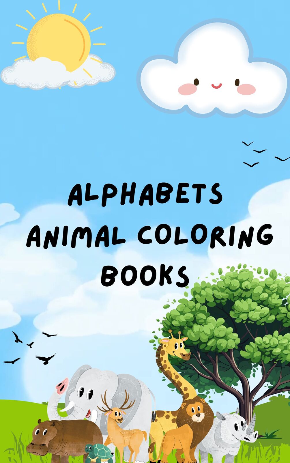 Alphabet Animal Coloring Books