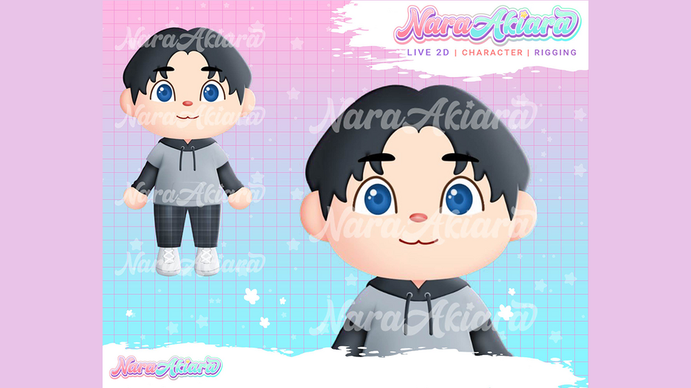 Live2d Vtuber Cartoon Male 3