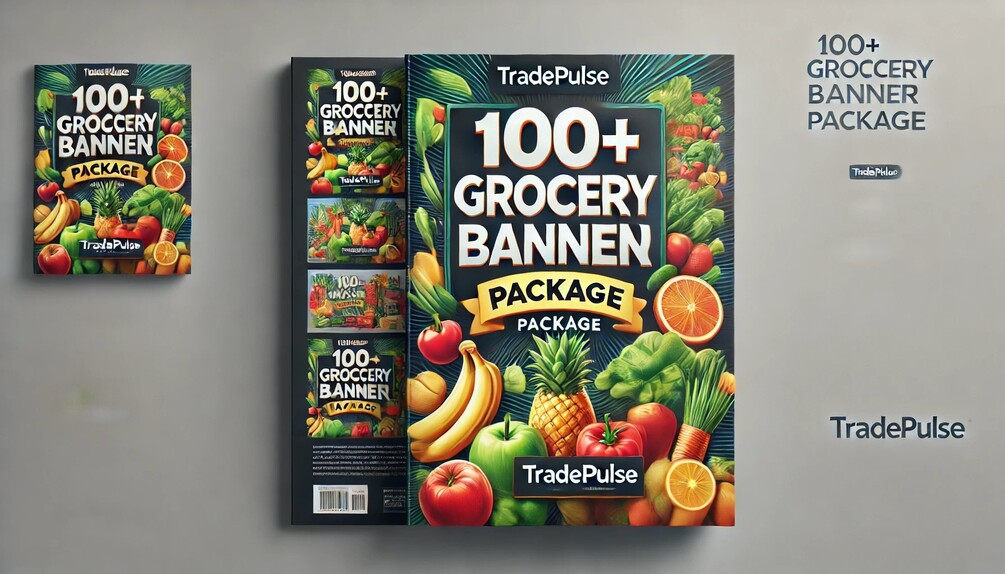 100+ Grocery Banner Package