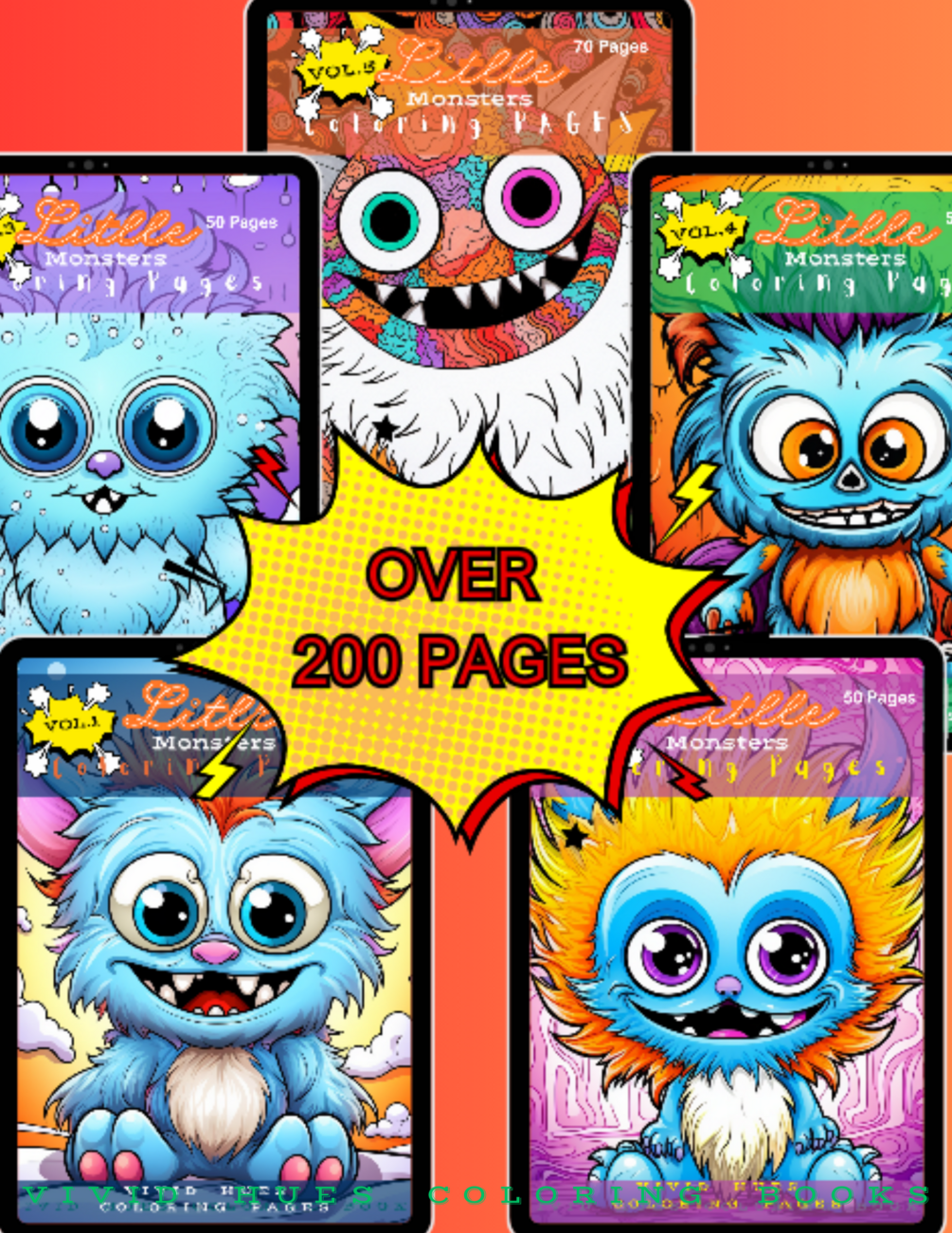 Little Monsters Bundle VOL 1 - 5