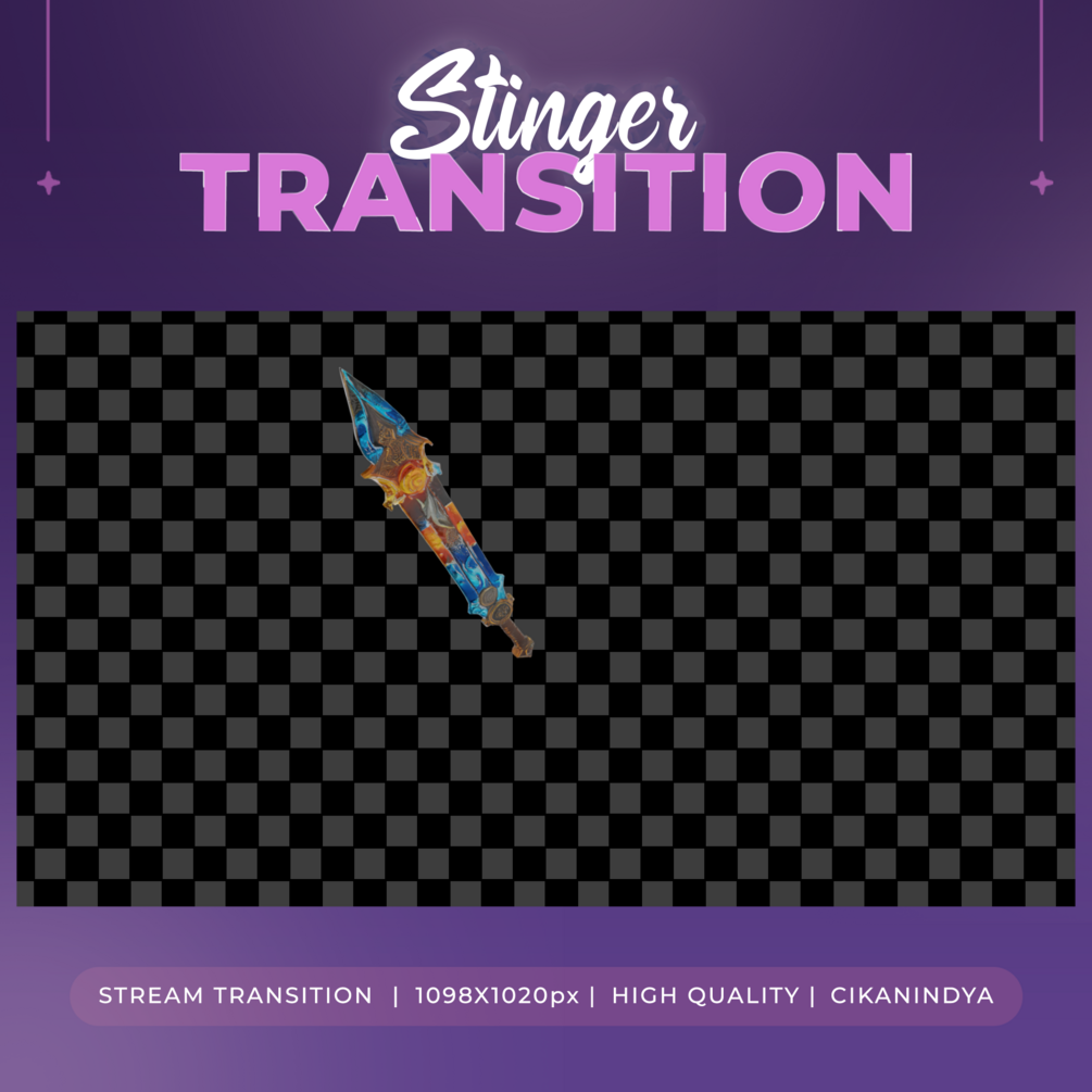 Stinger Transition | Elemental Dagger Strike Animation for Fantasy RPG ...