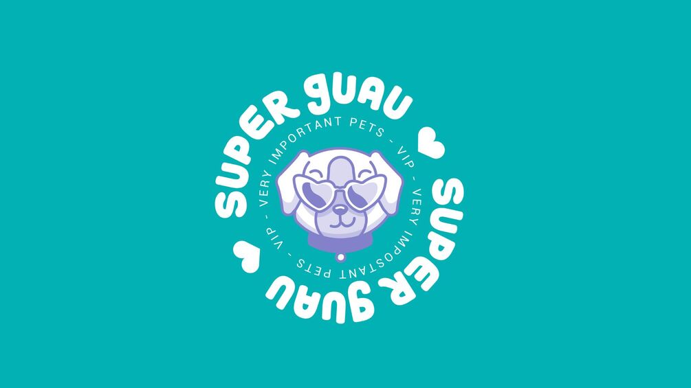 Super Guau - Logo listo para usar