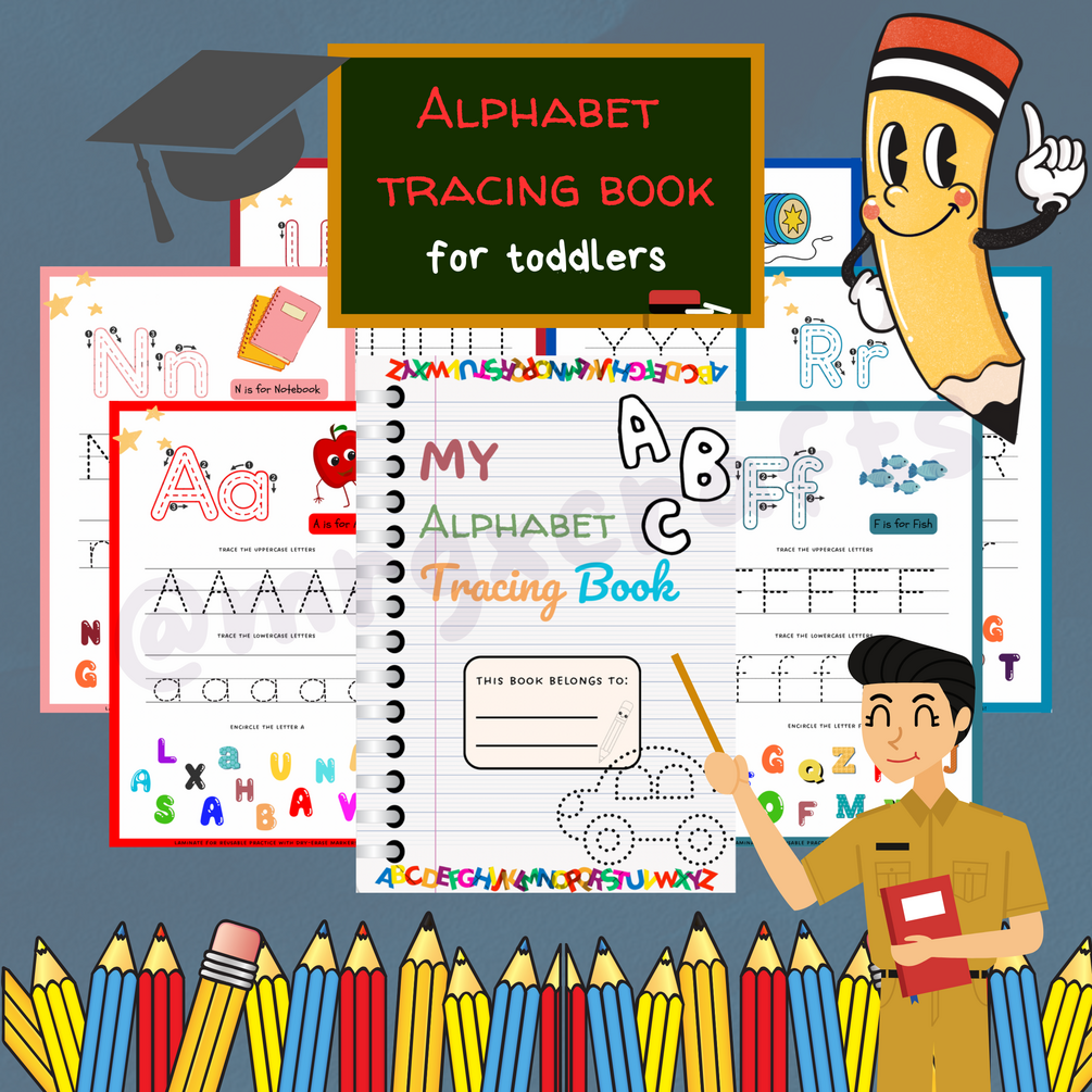 ABC & Me: Trace Your Way to Learning for Toddlers