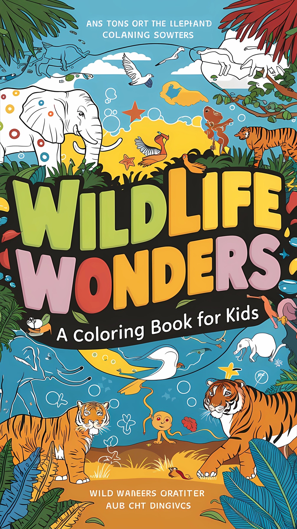 "Wildlife Wonders: A Coloring Book for Kids"