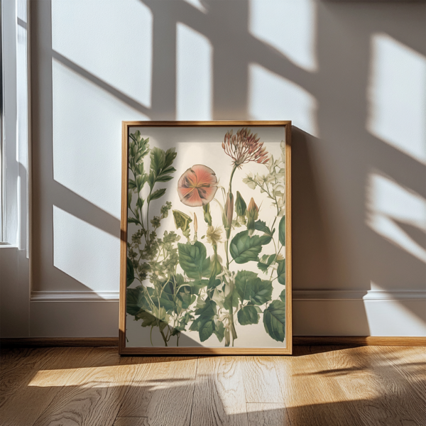 Botanical Plant Art - Printable Wall Art