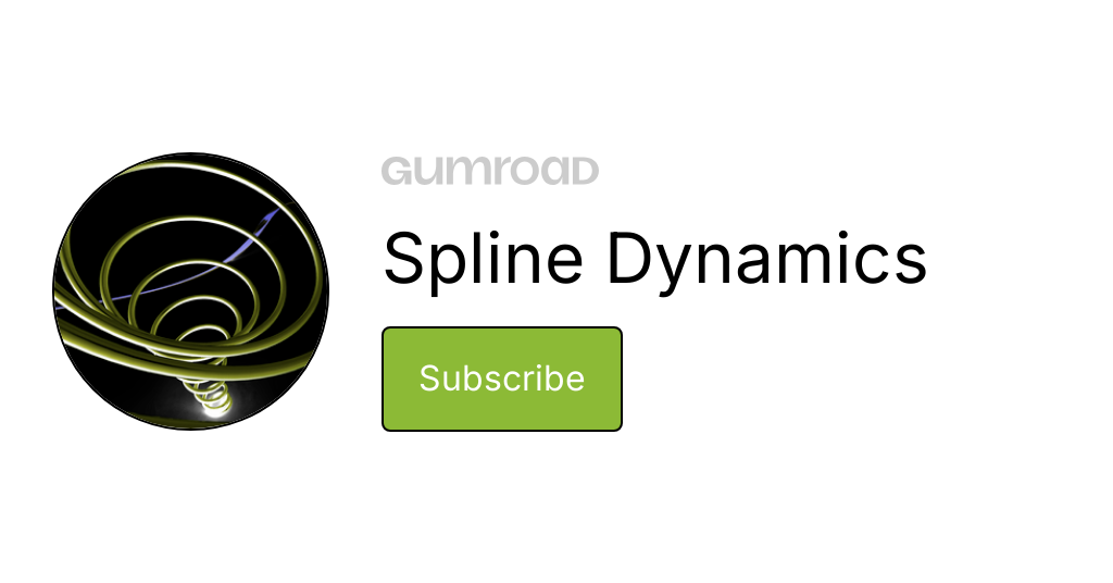 Spline Dynamics