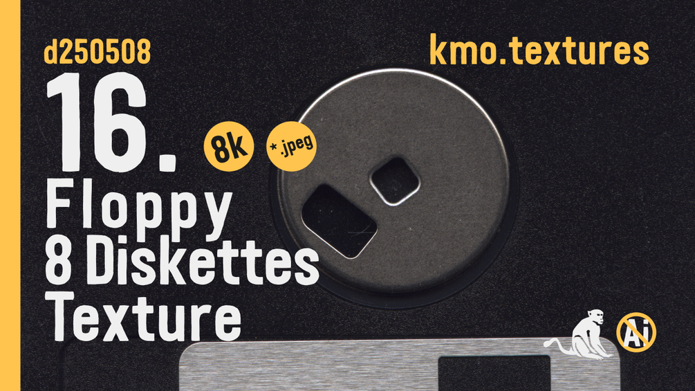 16 Retro Floppy Diskette