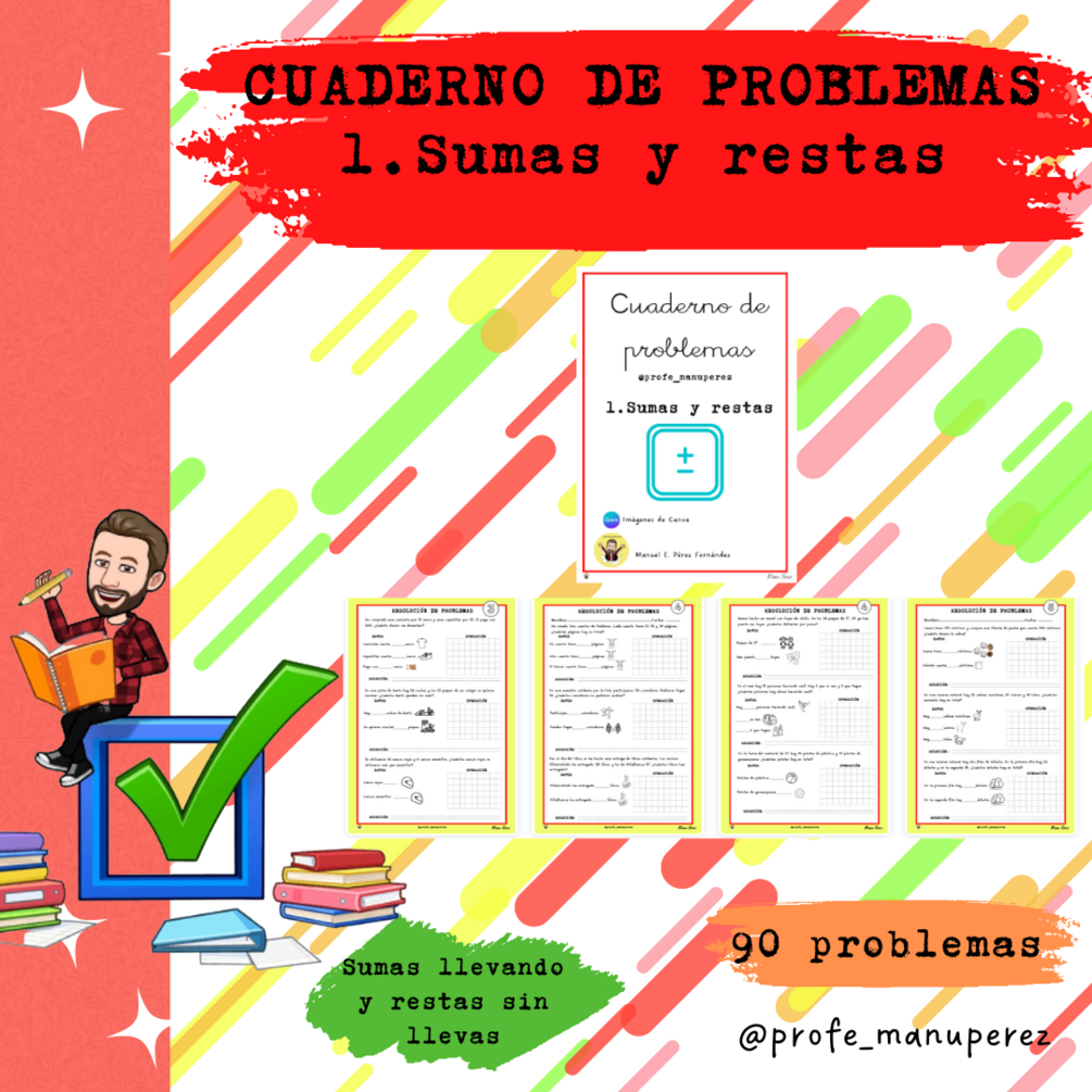 Cuaderno de problemas: 1. Sumas y restas
