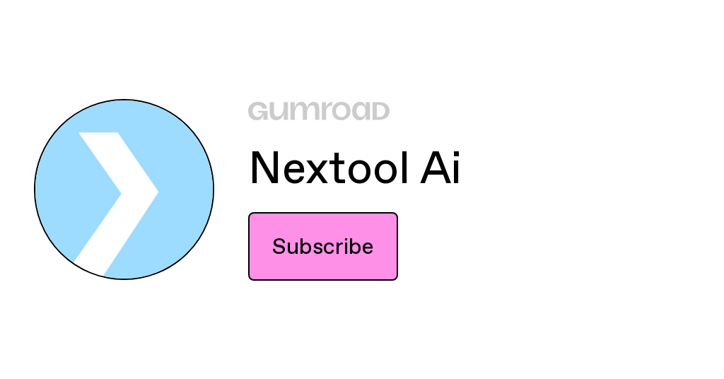 Nextool Ai