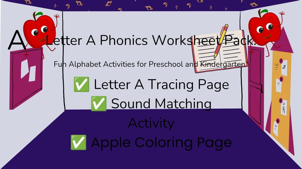 Fun with Phonics: Letter Sounds and Tracing Activities for Kids