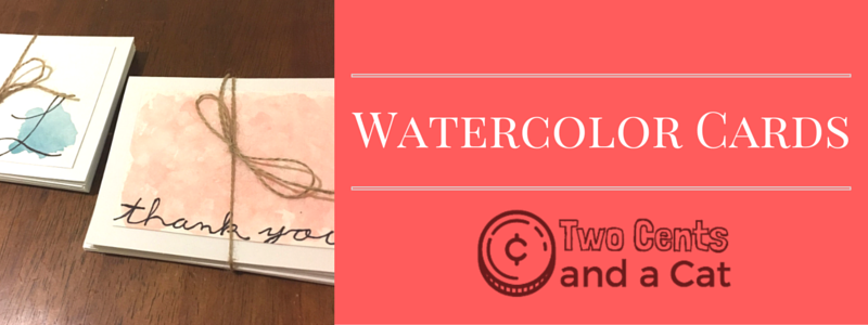 Watercolor Cards (6 Pack)