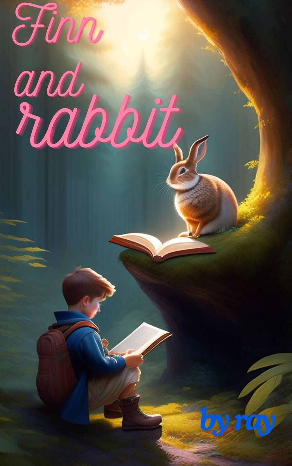 Finn and rabbit
