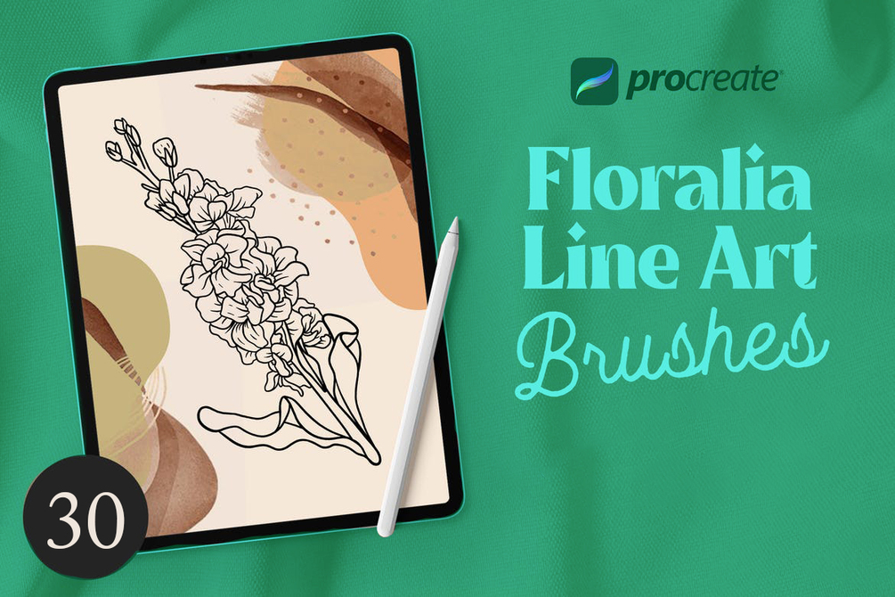 Procreate Line art Brushes
